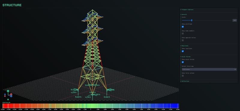 3D Truss Calculator – Quick Start Guide | EngineeringSkills.com