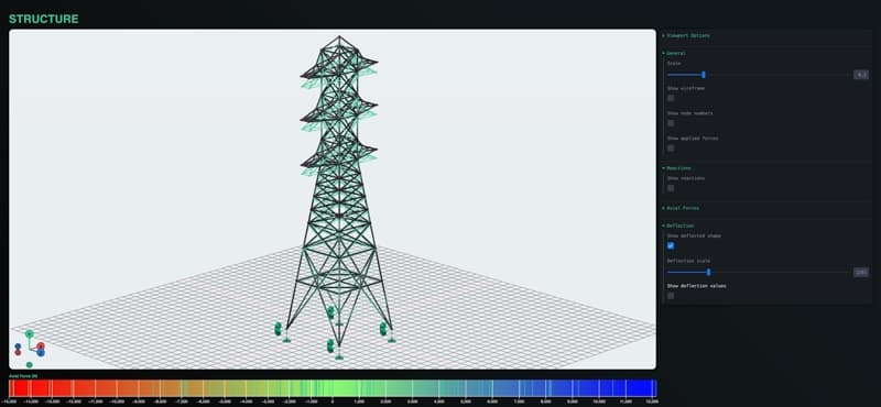 3D Truss Calculator – Quick Start Guide | EngineeringSkills.com