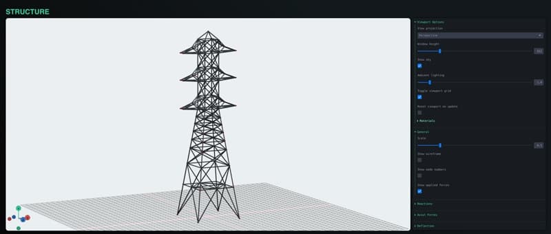 3D Truss Calculator – Quick Start Guide | EngineeringSkills.com