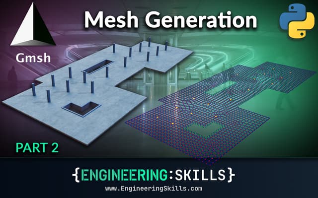 Using Gmsh To Generate Finite Element Meshes For Floor Structures In